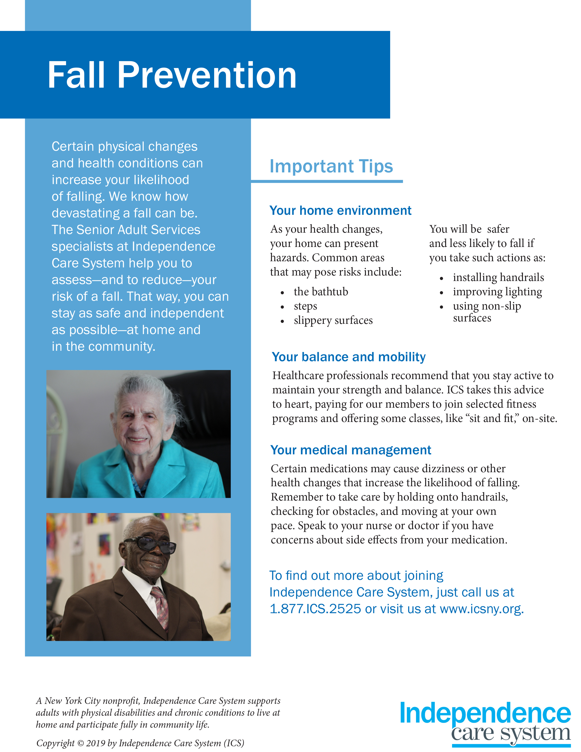 ICS | Independence Care System | Resources | Tip Sheets